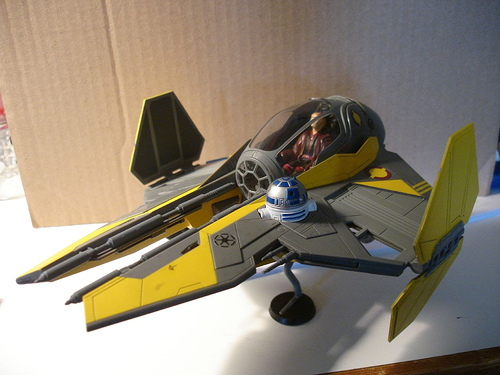 Anakin Skywalker's Jedi Starfighter Eta-2 Actis Interceptor - Modeling Time