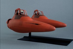 Star Wars - Cloud Car - Modello autocostruito. - Modeling Time