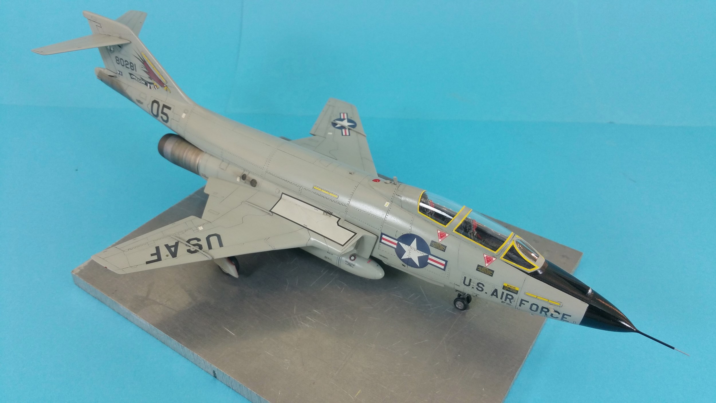F-101B Voodoo dal kit Revell in scala 1/72. ModelingTime.com