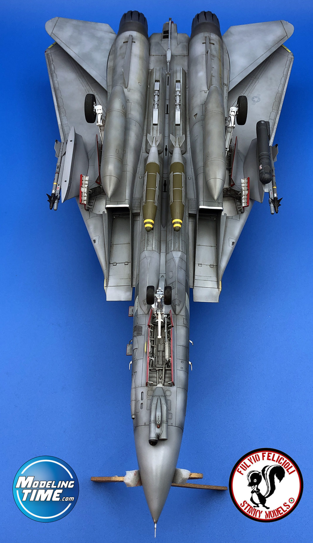 Kit Review – F-14D Tomcat AMK 1/48, Terza Parte. Modelingtime.com